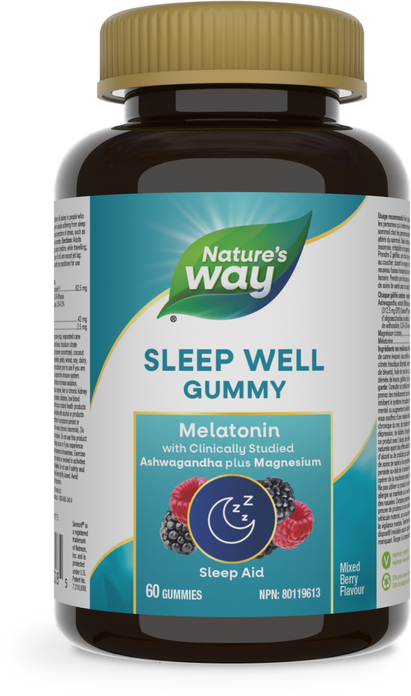 Sleep Well, Sleep Support / 60 gummies – Nature's Way Canada