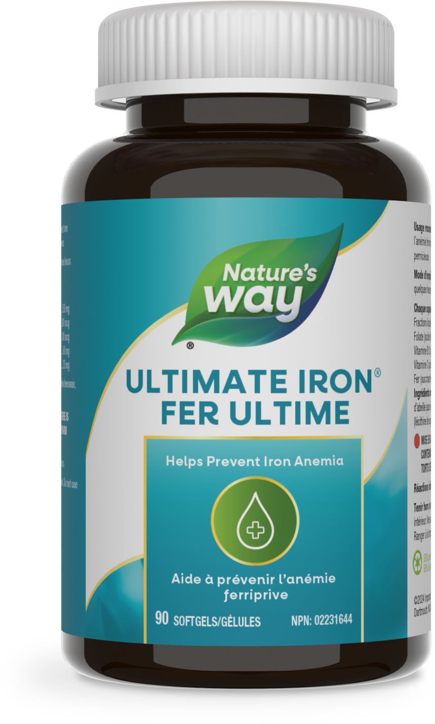 Ultimate Iron® / 90 softgels – Nature's Way Canada