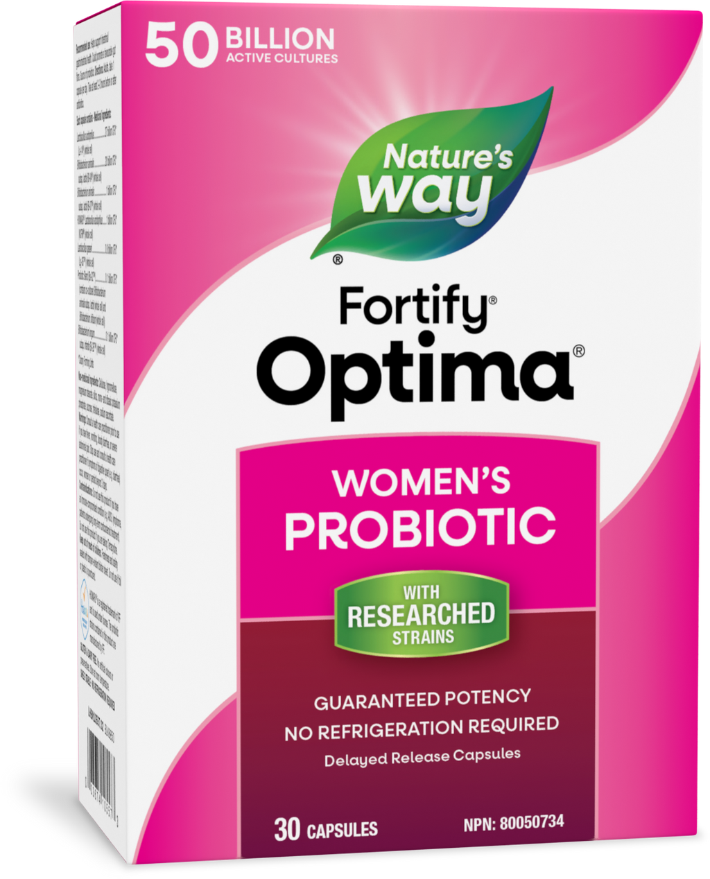 Fortify™ Optima™ Women's Probiotic / 30 capsules – Nature's Way Canada